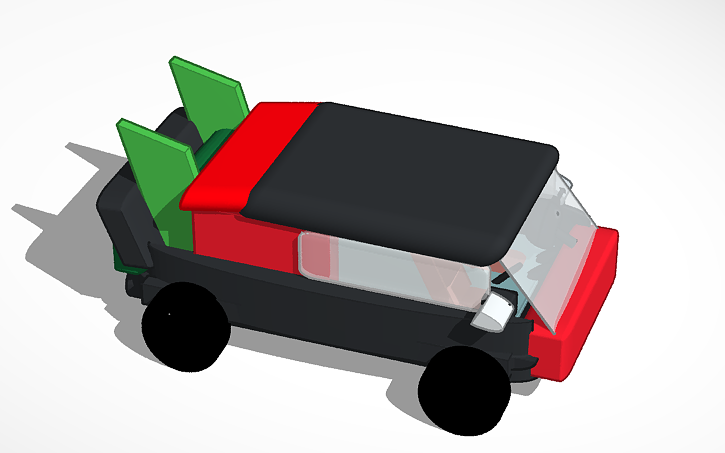 3D design super car - Tinkercad