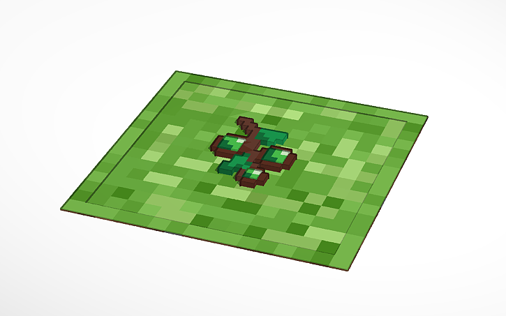 3D design Minecraft grapes 🍇 | Tinkercad