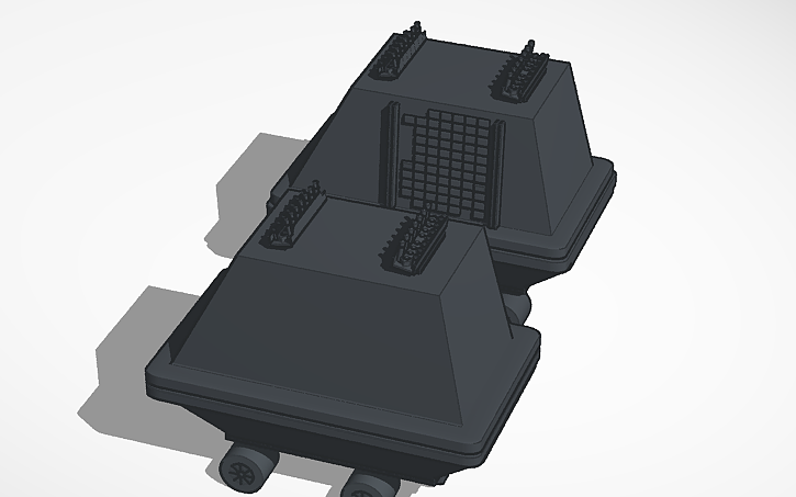 3D design MSE-6-series repair droid - Tinkercad