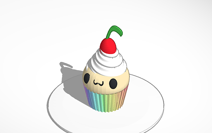 3D design cute cuppy | Tinkercad