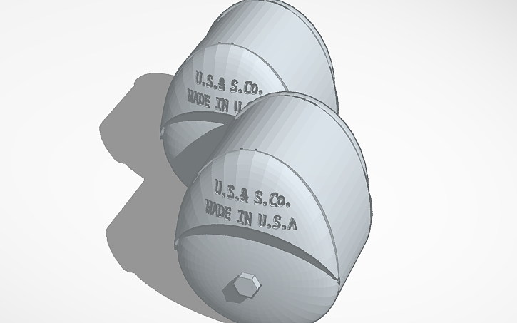 3D design Teardrop Bell Railroad Crossing - Tinkercad