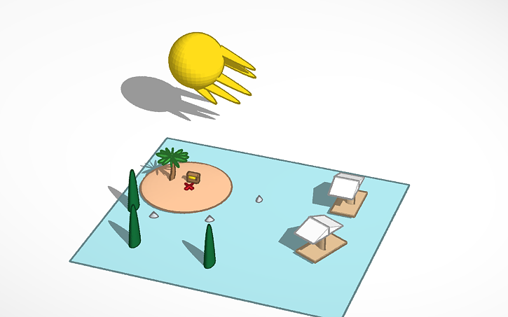 3D design Sea - Tinkercad