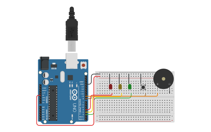 Circuit Design A Security Alarm System Tinkercad