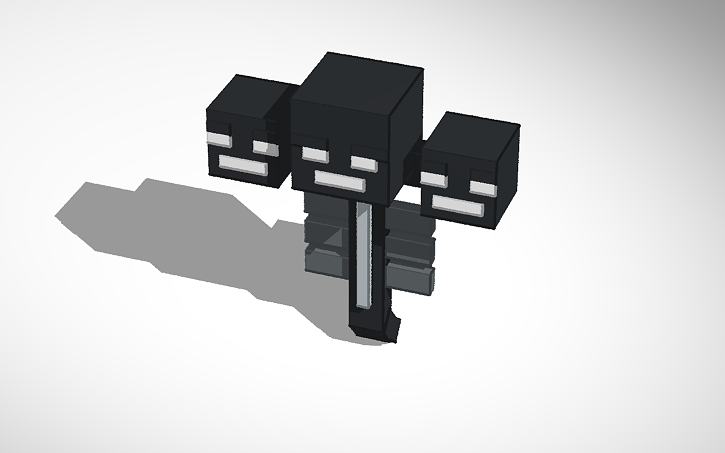 3D design wither - Tinkercad