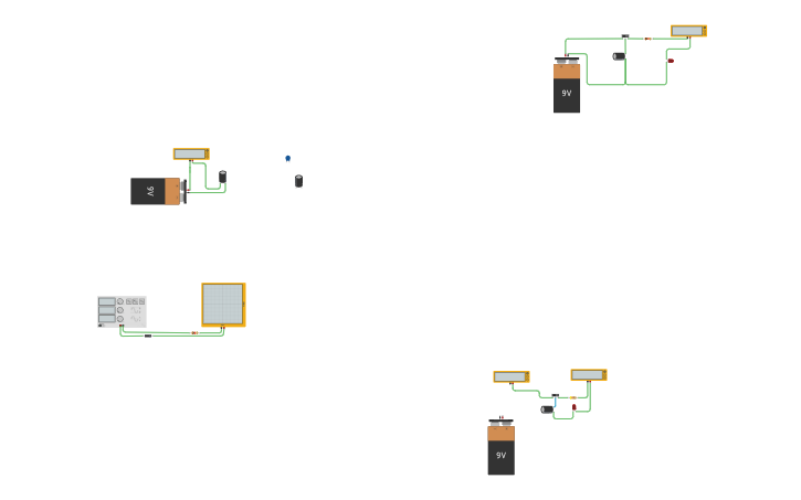 Circuit Design Capacitor Tinkercad