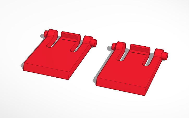 3D design keyboard riser - Tinkercad