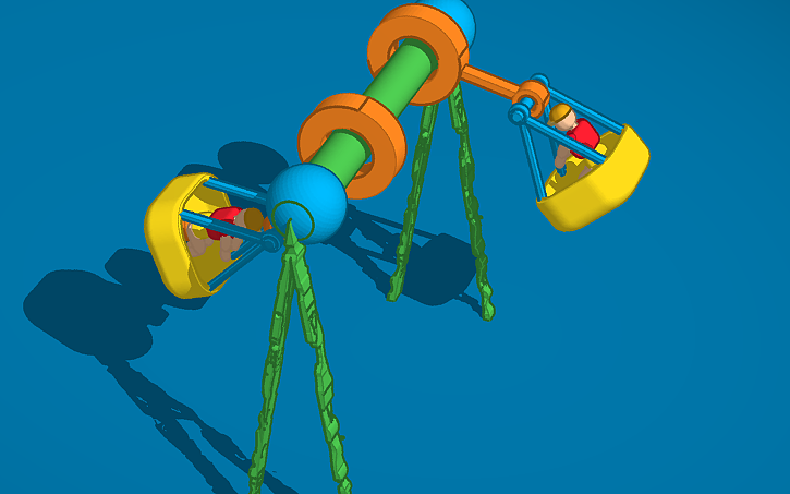 3D design Crazy swing - Tinkercad