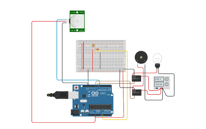 Circuit design Assignment 3 - Ravi Kant Mani - Tinkercad