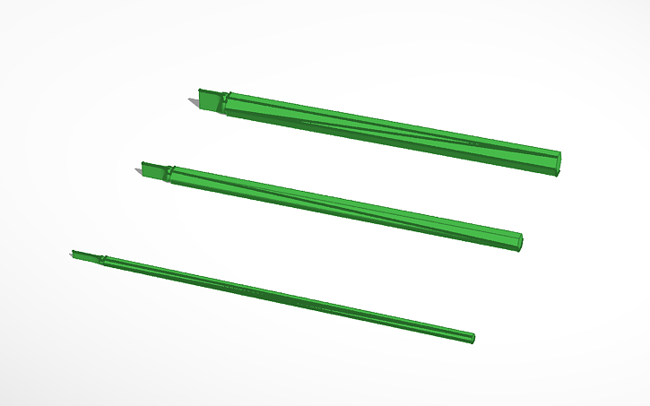 3D design Trimmer Pot Adjuster Driver Set - Tinkercad