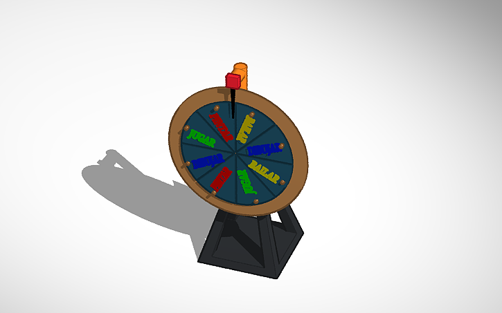 3D design RULETA | Tinkercad
