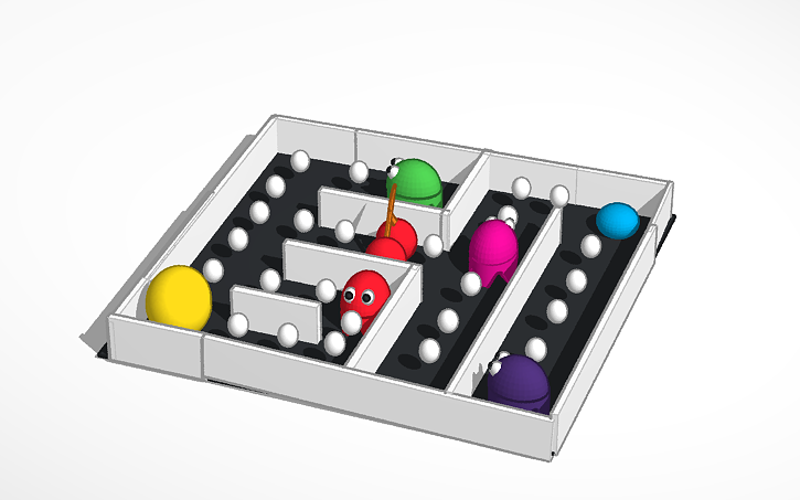 3D design pac man | Tinkercad