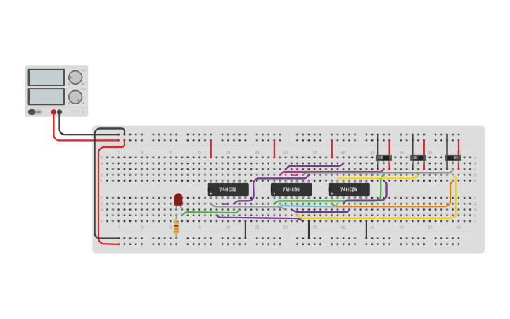 Circuit design Oct 15 Circuit Starter | Tinkercad