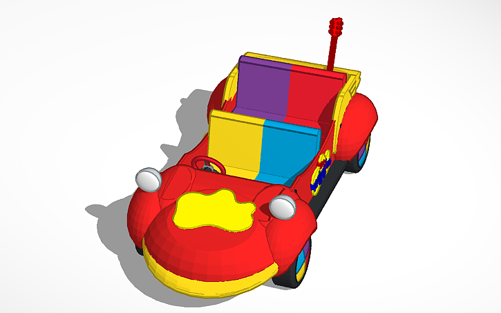 3D design Copy of The Big Red Car by Thomas the Tank Engine and Friends ...