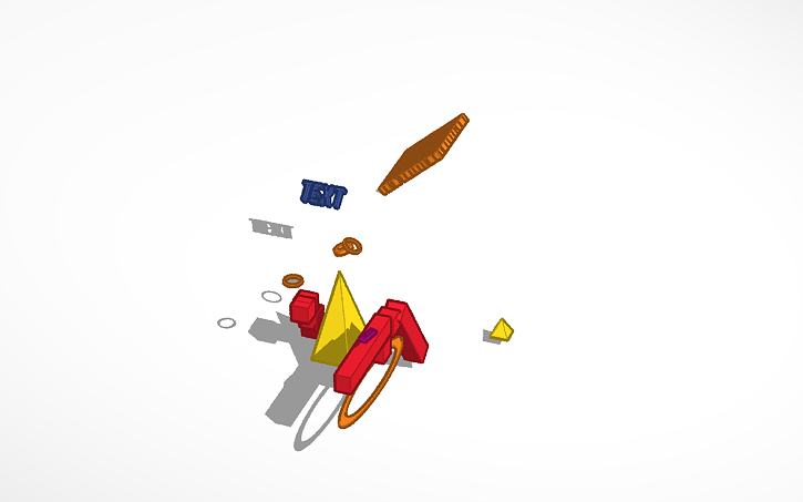 3d Design Crashed Tinkercad