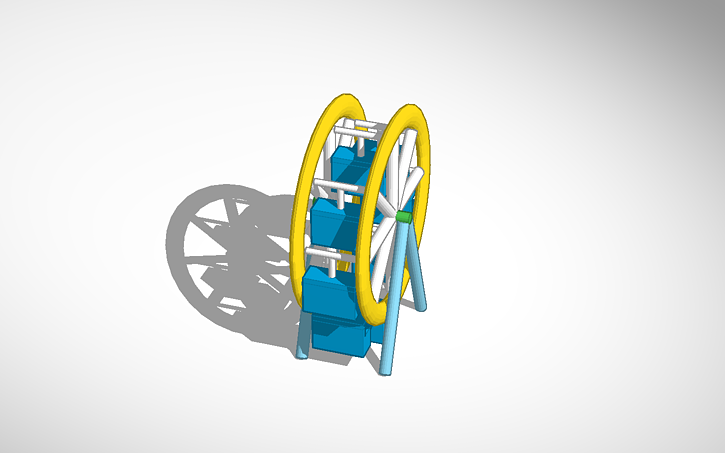 3D design Ferris Wheel_DEMO | Tinkercad