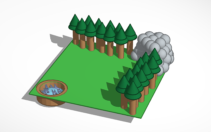 3D design Wolf Den | Tinkercad