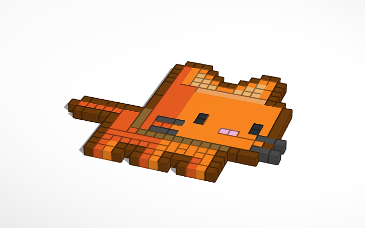 3D design Blorr Cat - Tinkercad