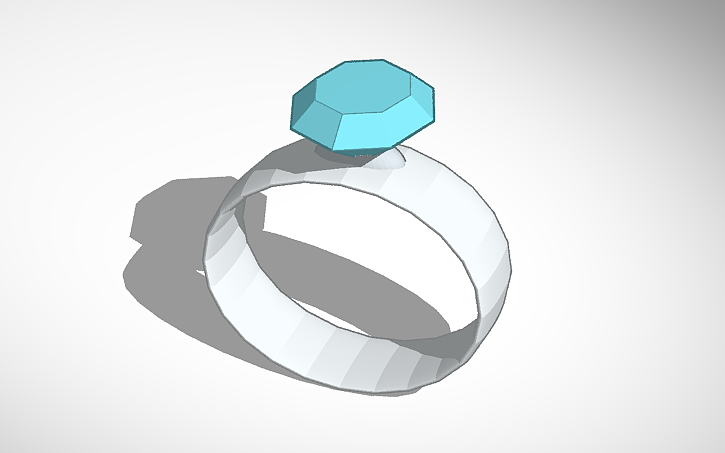 3D design Diamond - Tinkercad