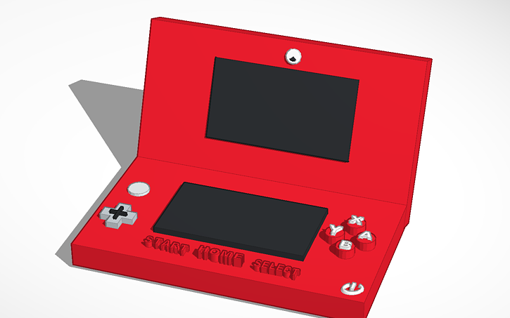 3D design Nintendo 3DS© | Tinkercad