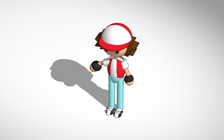 3D design red from pokemon | Tinkercad