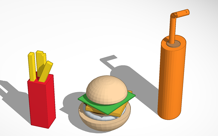 3D design #food - Tinkercad