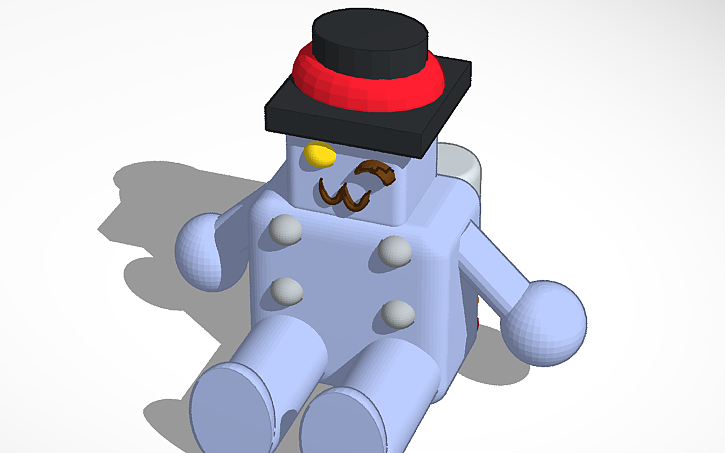3d Design Robot Tinkercad