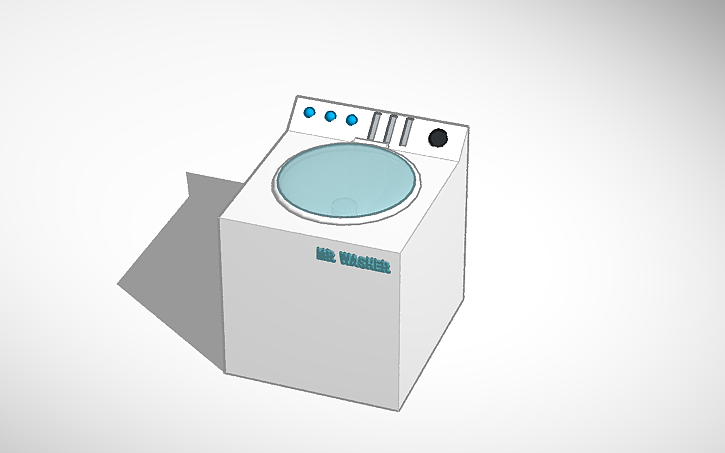 3D design Mr. Washer - Tinkercad