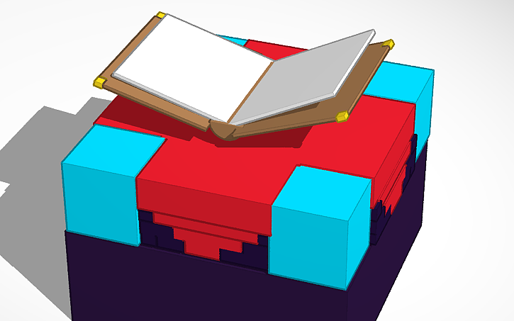 3D design Enchanting Table - Tinkercad