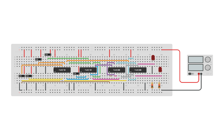 Circuit Design Asynchronous Jk Flipflop Tinkercad