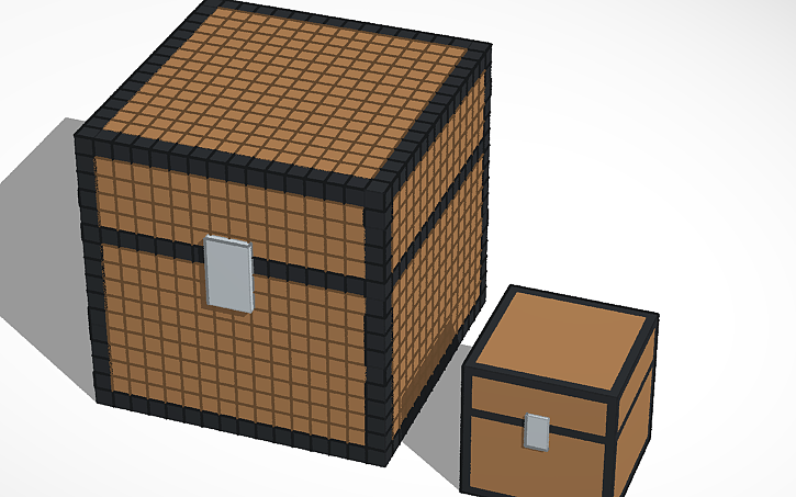3D design Chest | Tinkercad