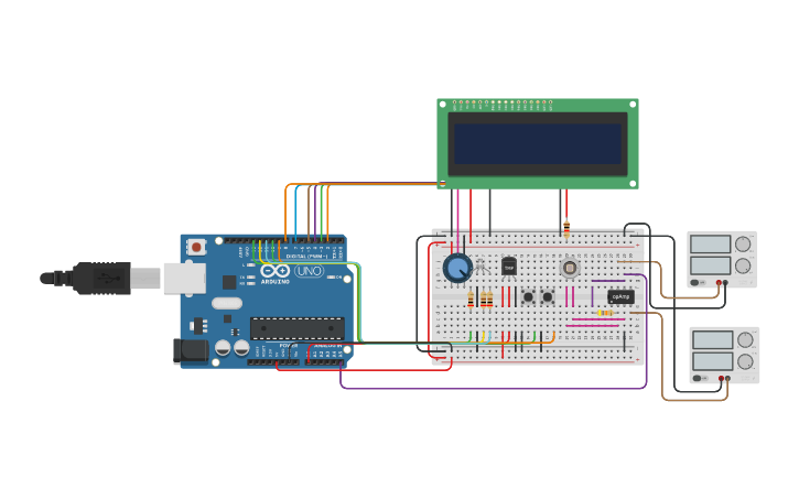 Circuit design Project Lab4-B6117030 | Tinkercad