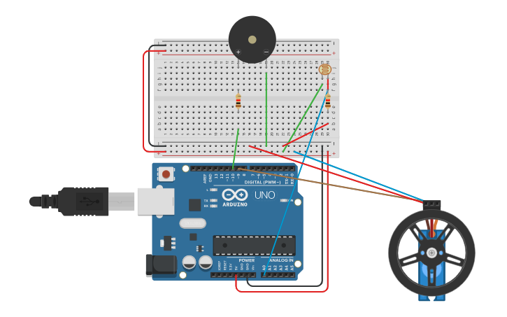 Circuit Design Speaker Tinkercad