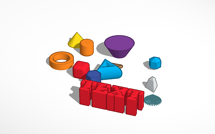 3d Design Shape Tinkercad