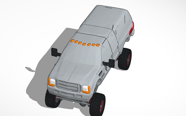3D design Copy of FORD EXCURSION XLT - Tinkercad
