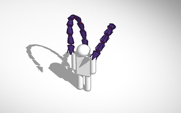 3D design Tokyo ghoul kagune - Tinkercad