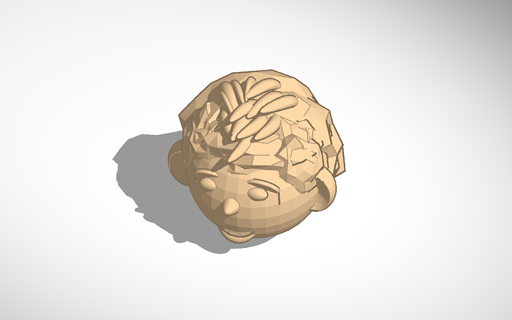 3D design bobbleHead - Tinkercad