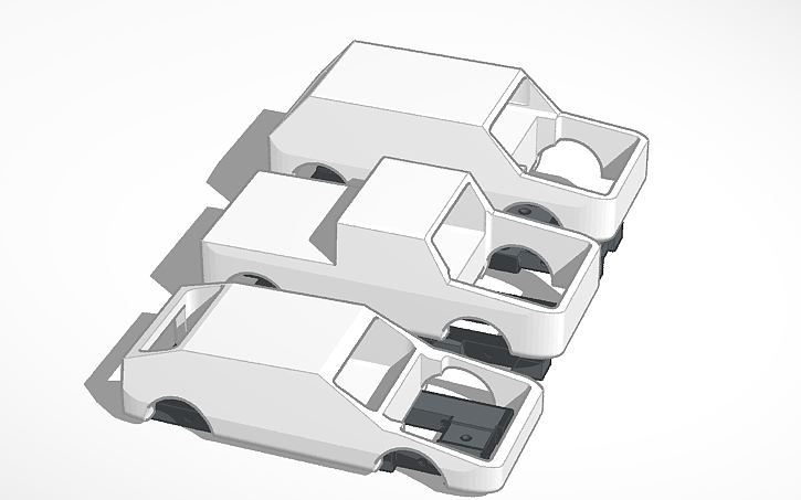 3D design GMS White Box Templates - Tinkercad