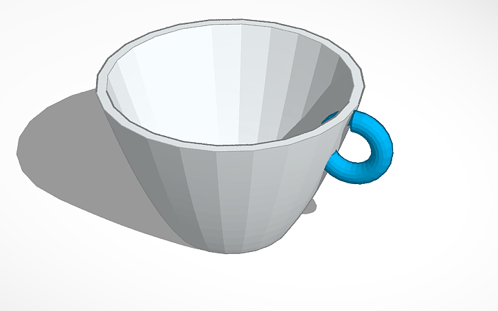 3D design Fincan - Tinkercad