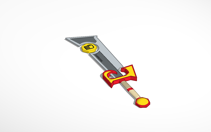 3D design Ashbringer (World of Warcraft) - Tinkercad