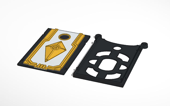 3D design Atlas Pass Card Holder | Tinkercad