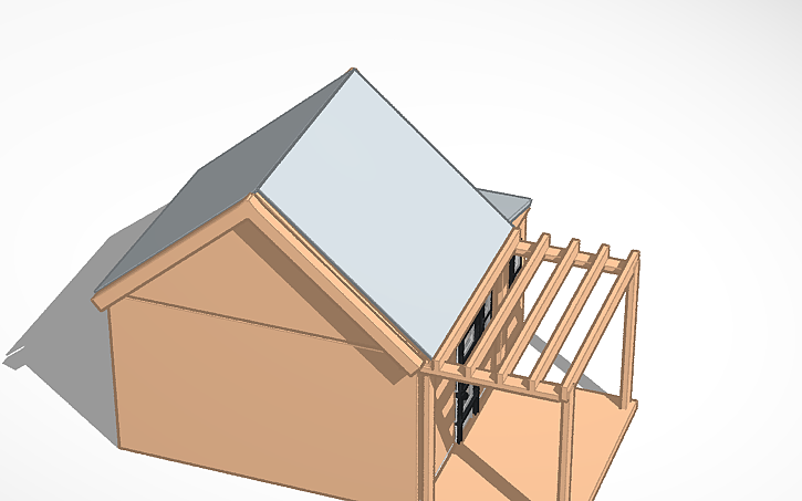 3D design Tiny House | Tinkercad