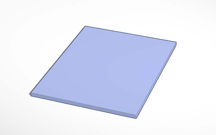 3D design Card Background - Tinkercad