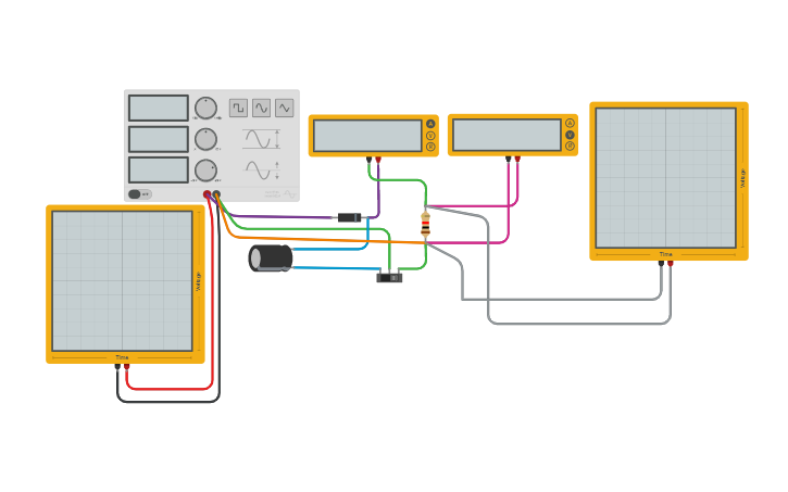 Circuit Design Half Wave Rectifier Tinkercad