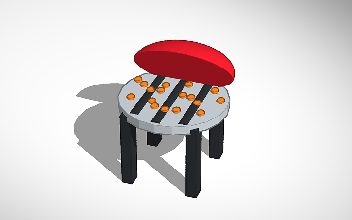 3D design grill | Tinkercad