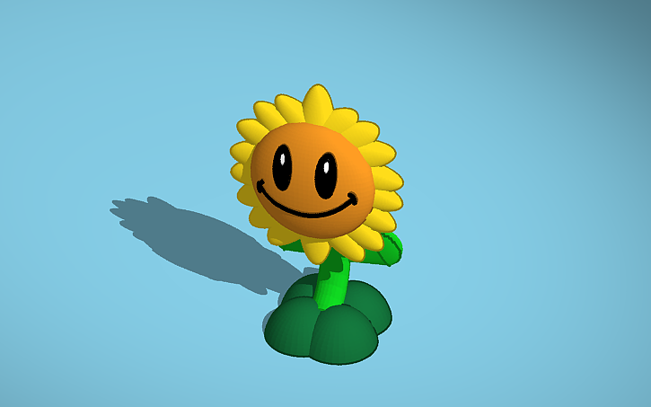 3D design Sunflower | Tinkercad