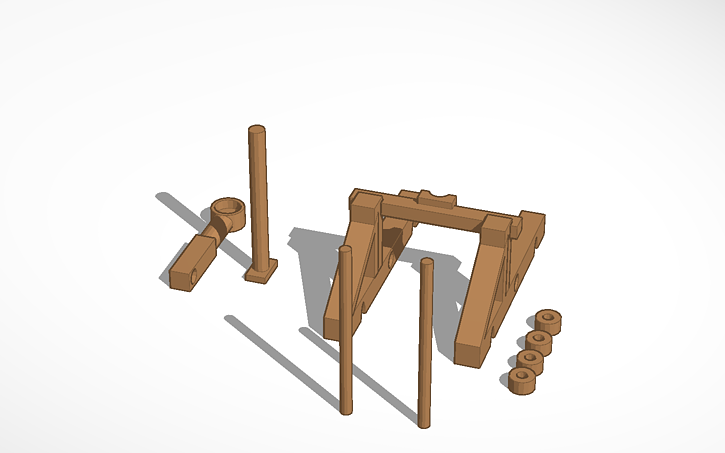 3D design Catapult - Tinkercad