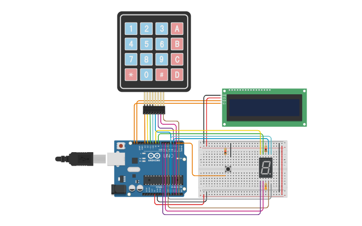 Circuit design Tugas Project 2 - Tinkercad