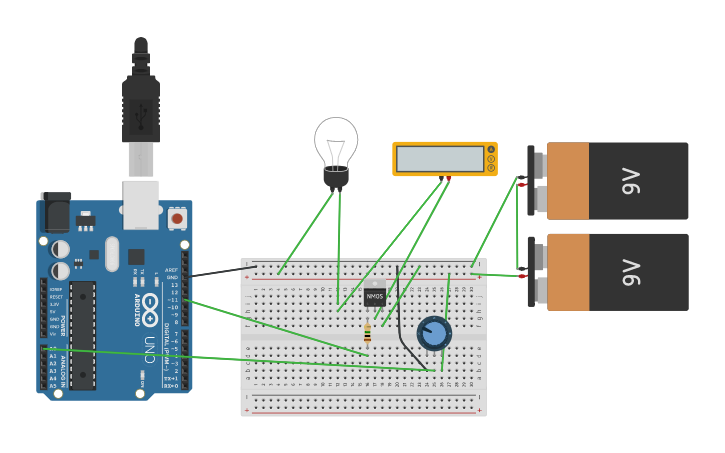 Circuit design current sensor - Tinkercad