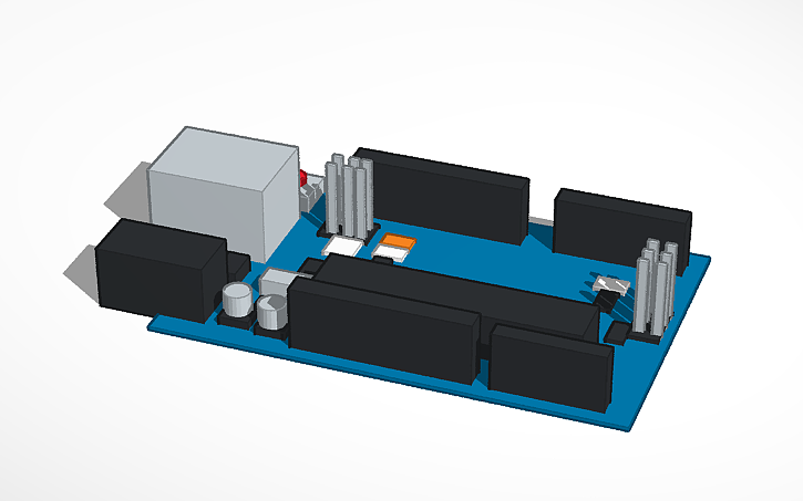 3d Design Arduino Uno R3 Tinkercad 0395