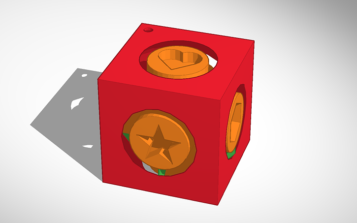 3d Design Cube 001 Tinkercad